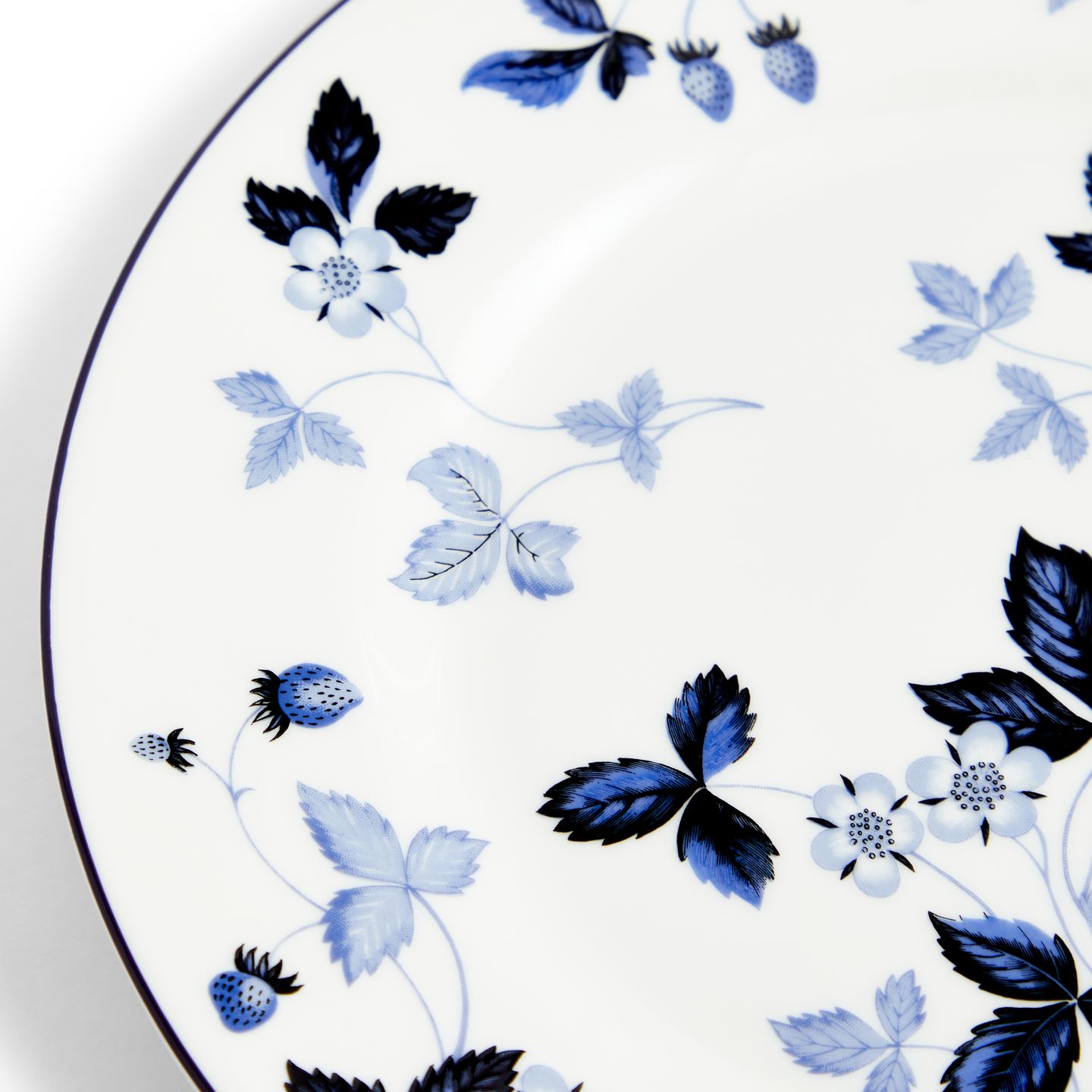 Wild Strawberry Inky Blue Side Plate | Wedgwood
