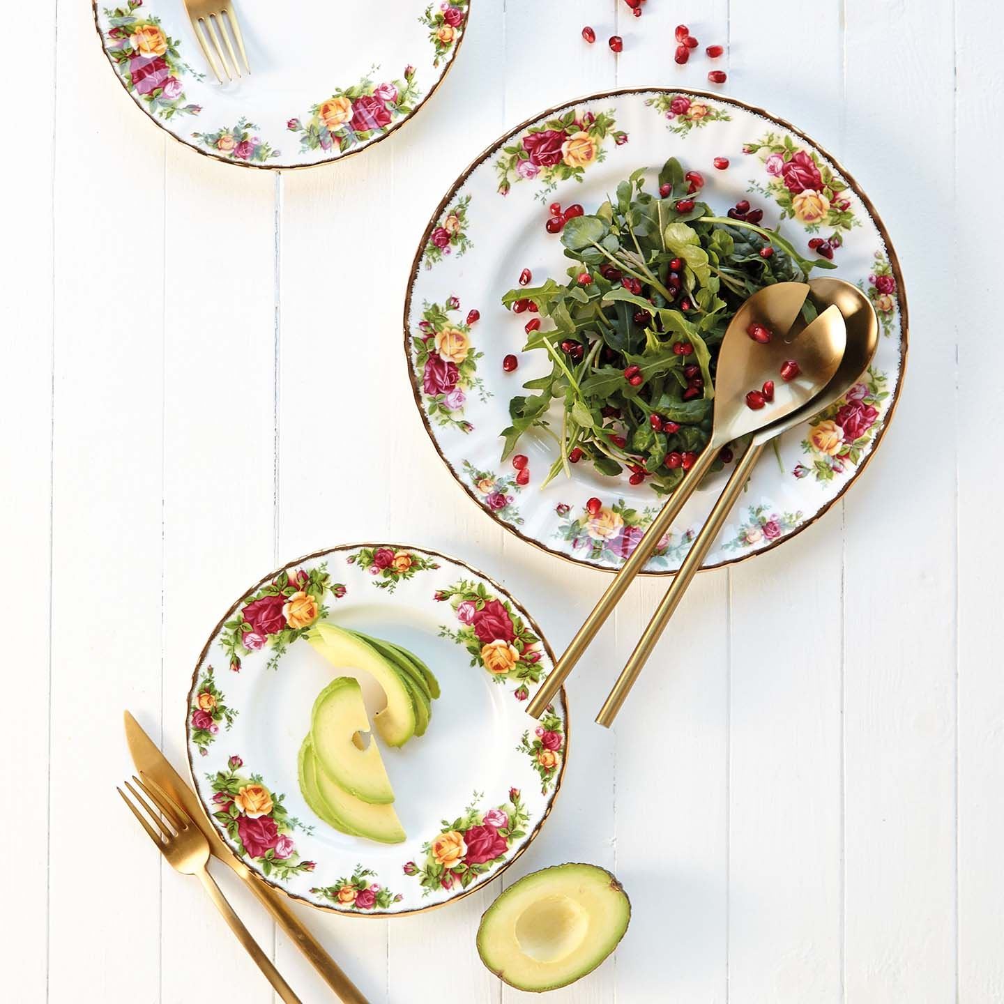 Royal Albert Old Country Roses Dinner Plate, Set of 4 | Royal Albert