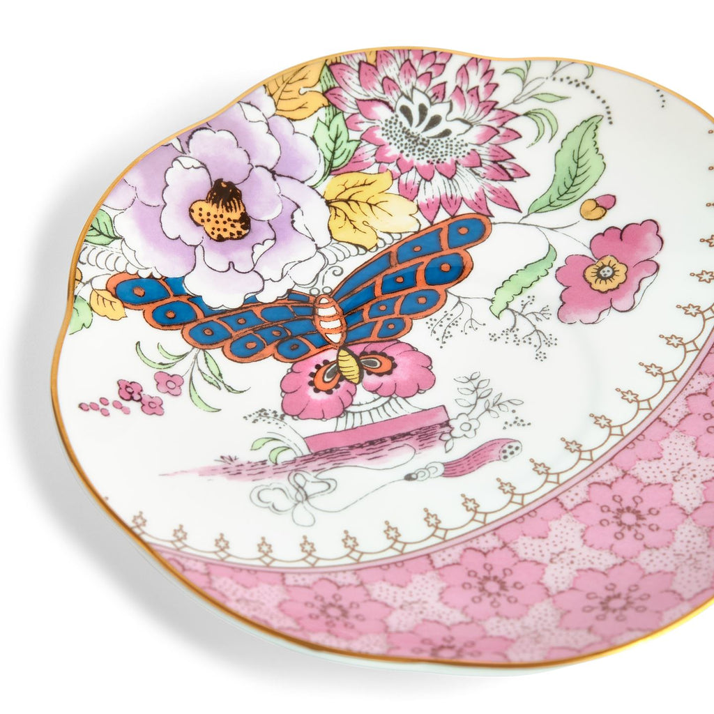 Butterfly Bloom Yellow Teacup and Saucer | Wedgwood